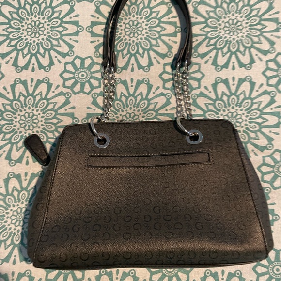 Guess | Bags | Guess Black Purse With 3 Compartiments | Poshmark